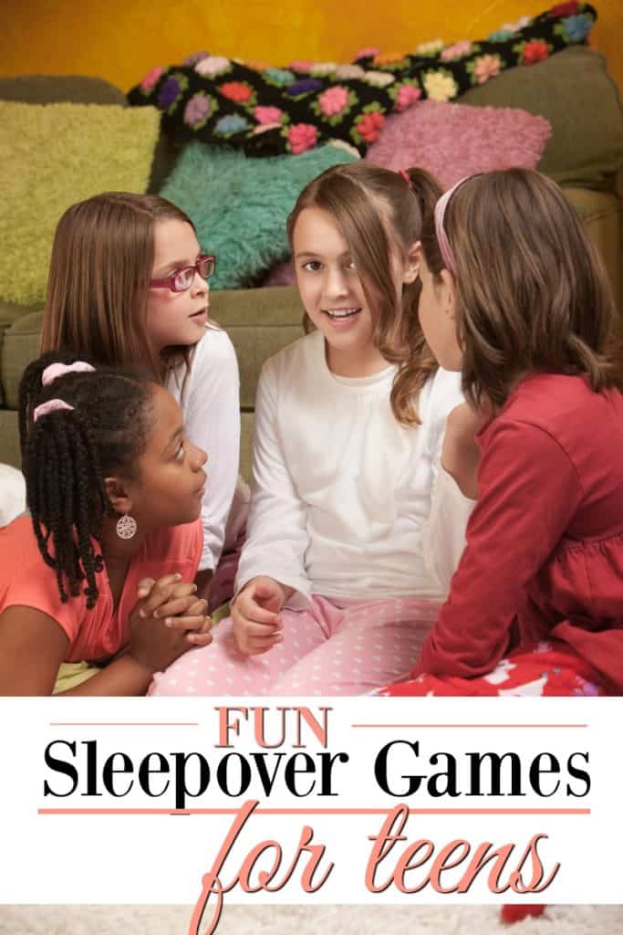 Sleepover Games for Teens for a Slumber Party Night
