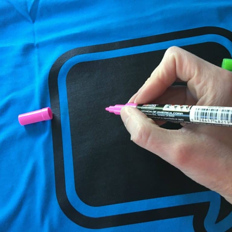 Chalkboard T Shirt Kit to Share Your Message - In Our Spare Time