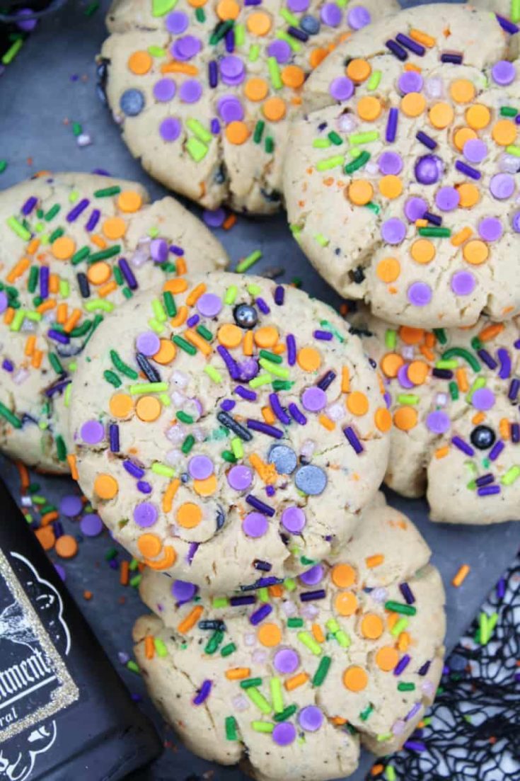 Halloween Cookies without Cutters | In Our Spare Time