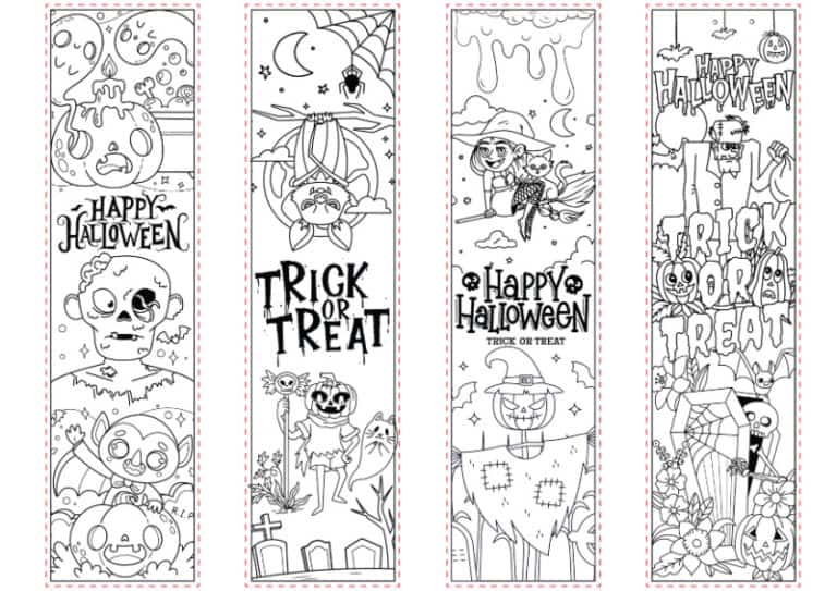 Bookmark to Color | In Our Spare Time