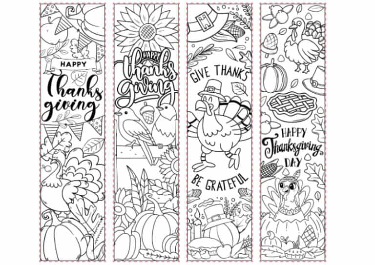 Bookmark to Color | In Our Spare Time