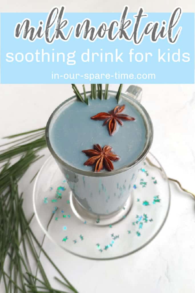 Moon Milk Mocktail Recipe - In Our Spare Time